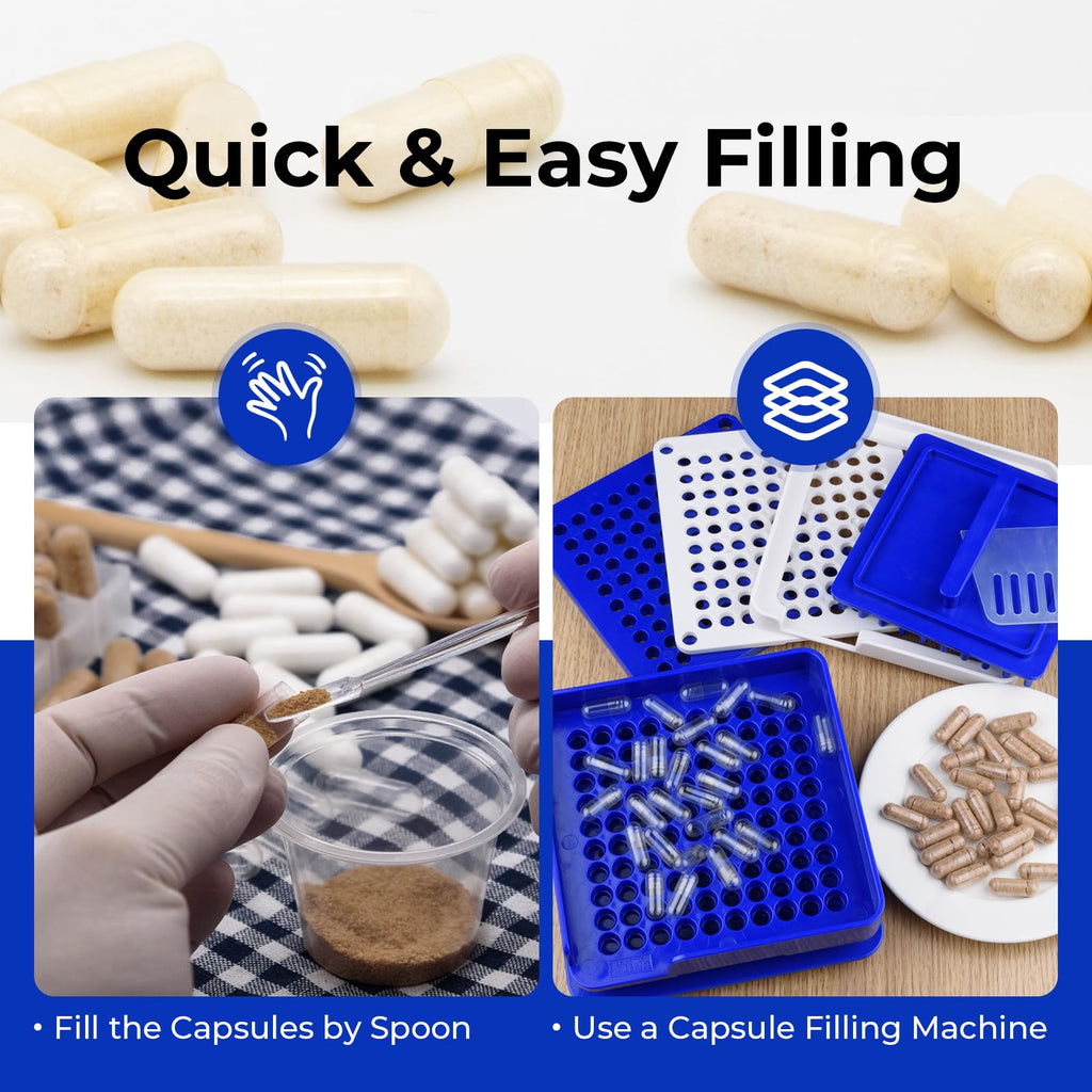 eco-friendly empty capsules for DIY