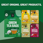eco-friendly green tea bags