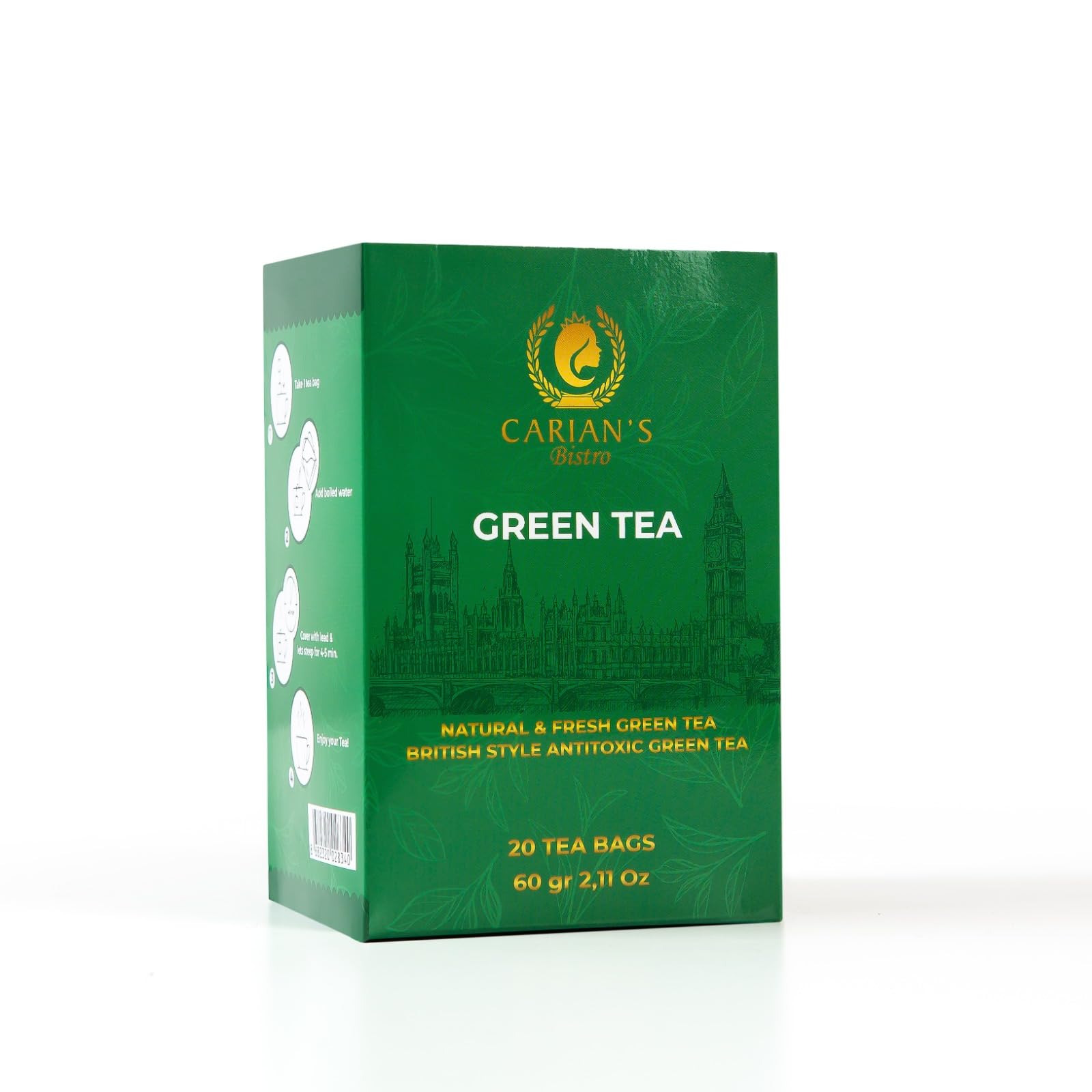 eco-friendly individually wrapped tea