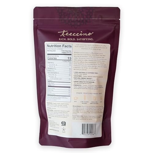 Eco-friendly mocha herbal tea