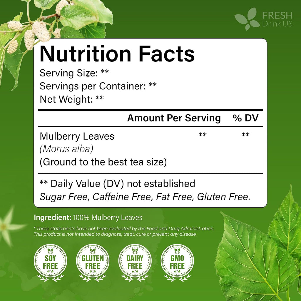 eco-friendly mulberry leaf tea bags