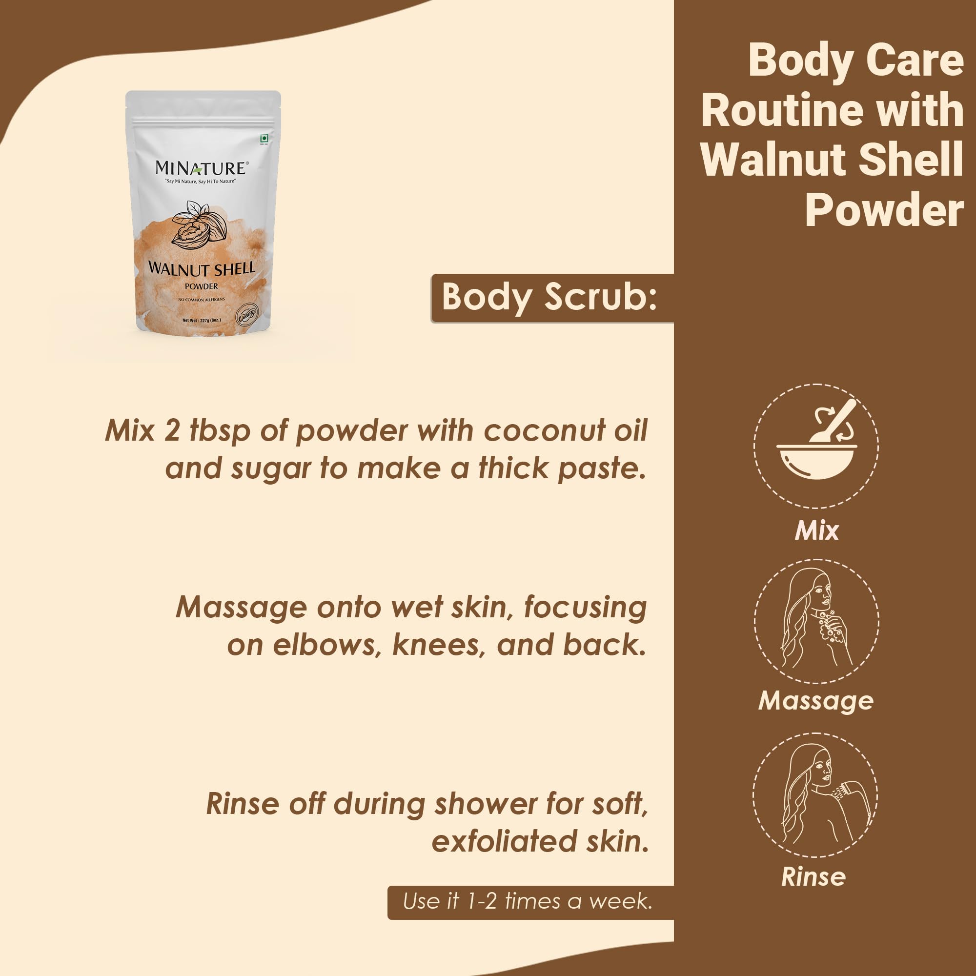 eco-friendly natural scrub ingredients