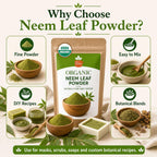 Eco-friendly neem powder for wellness