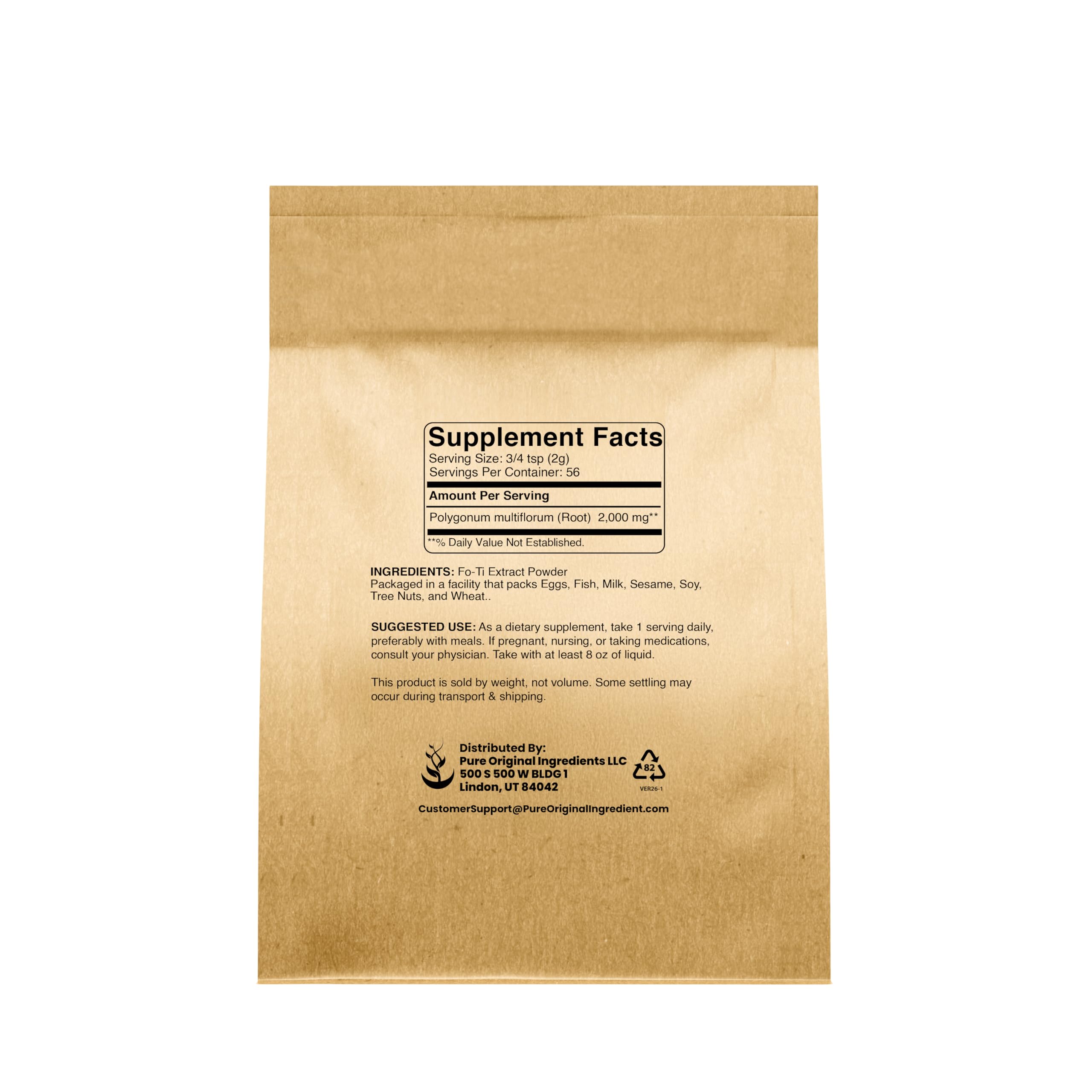 eco-friendly packaging for supplements