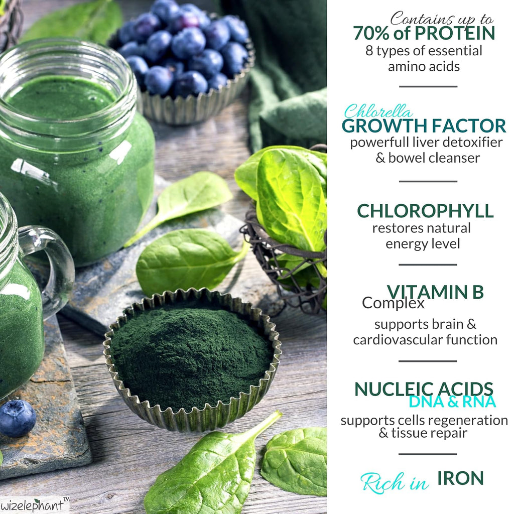eco-friendly spirulina & chlorella tablets