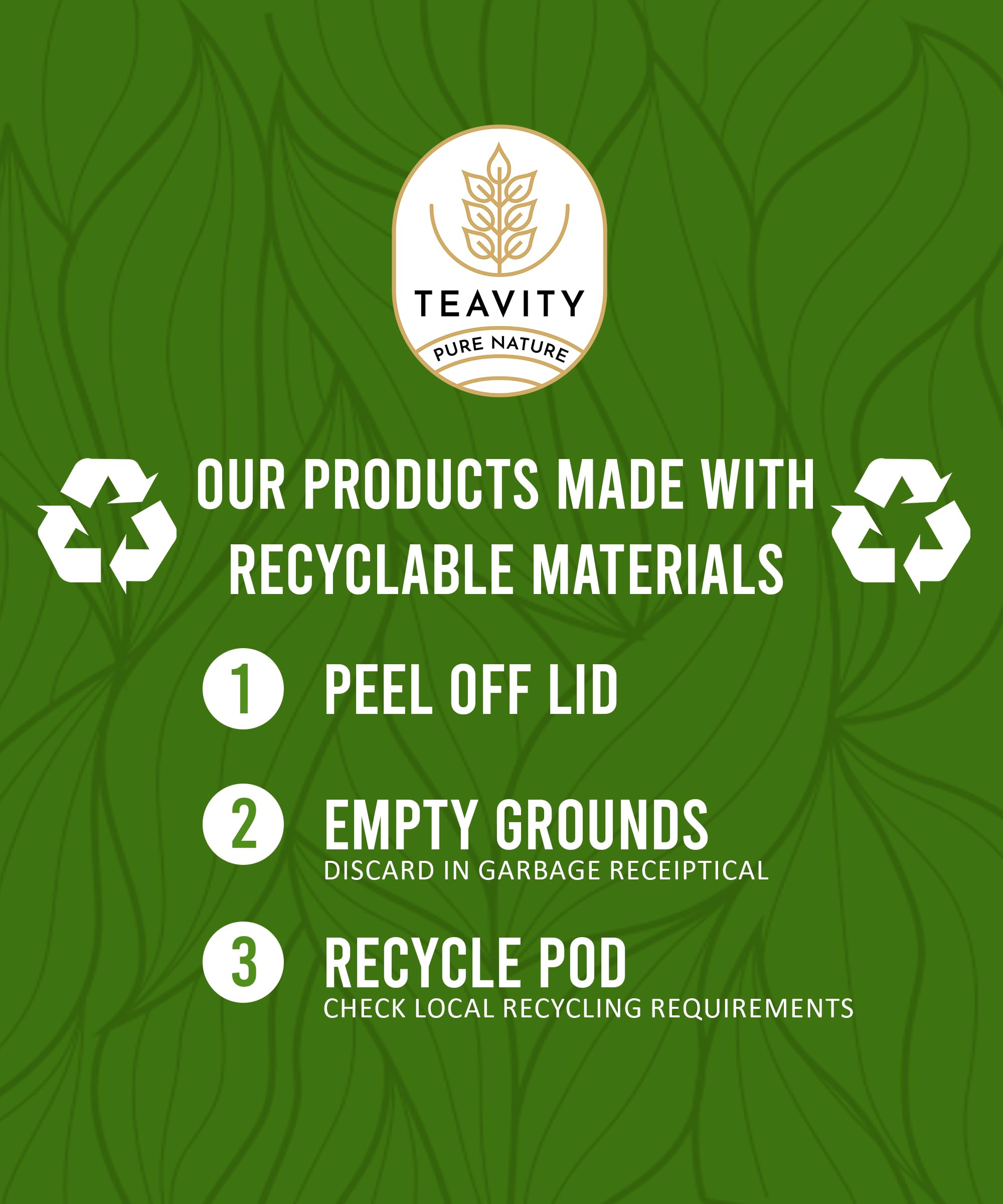 eco-friendly tea pod packaging