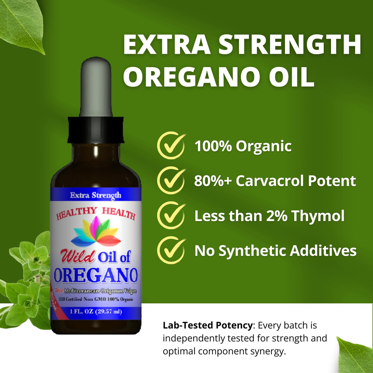 ECO oregano oil for immune support