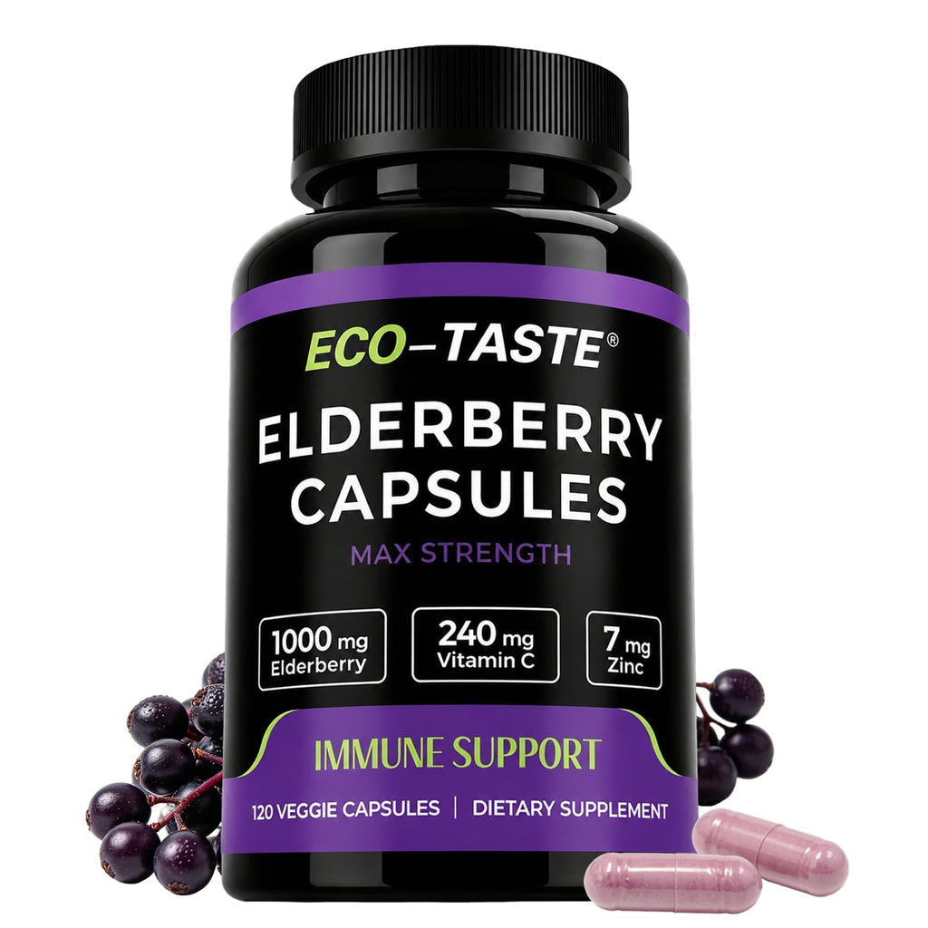 ECO-TASTE black elderberry capsules