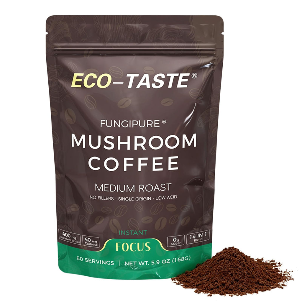 ECO-TASTE mushroom coffee instant blend