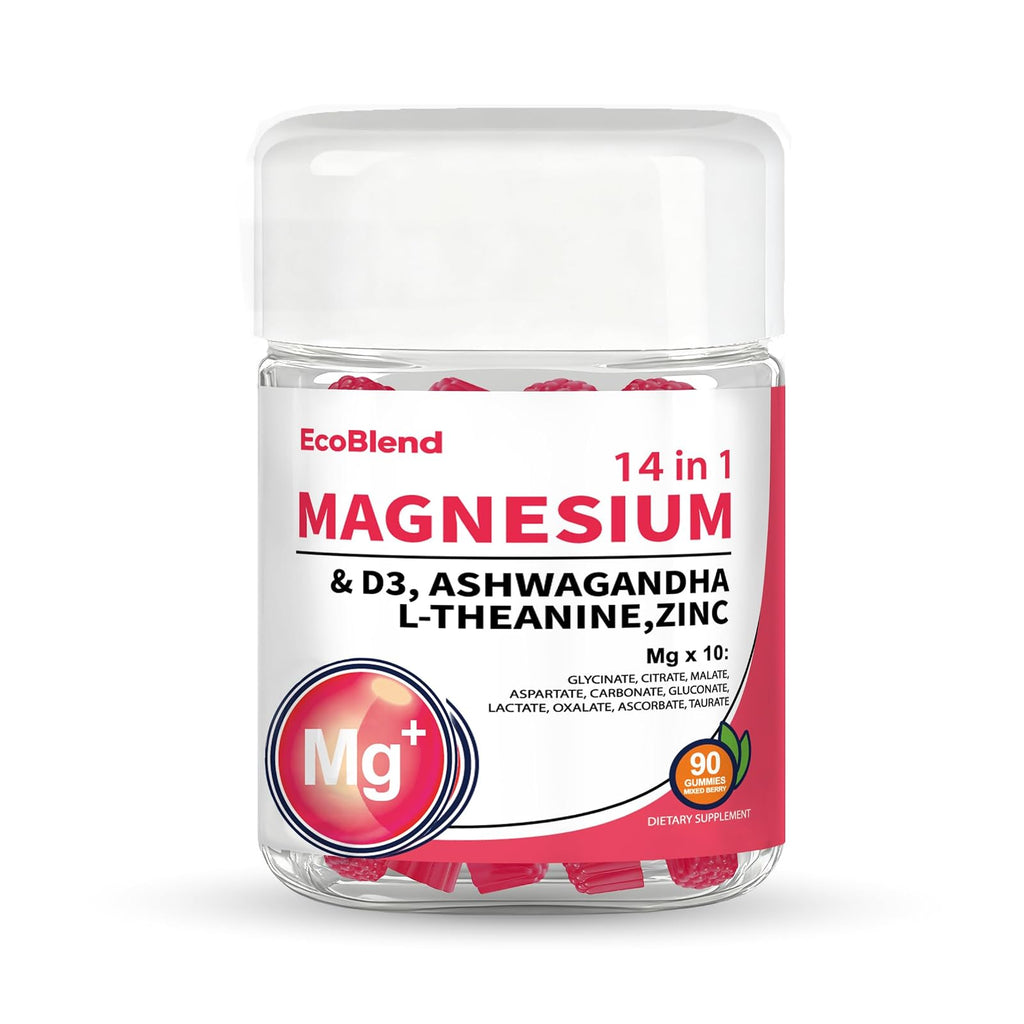 EcoBlend magnesium gummies for energy