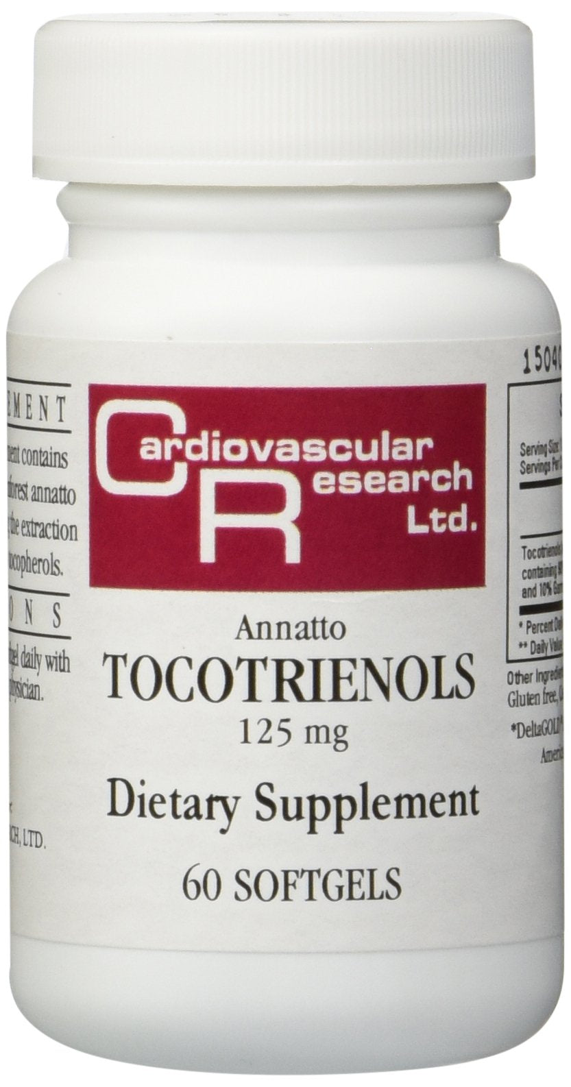Ecological Formulas Annatto Tocotrienols benefits
