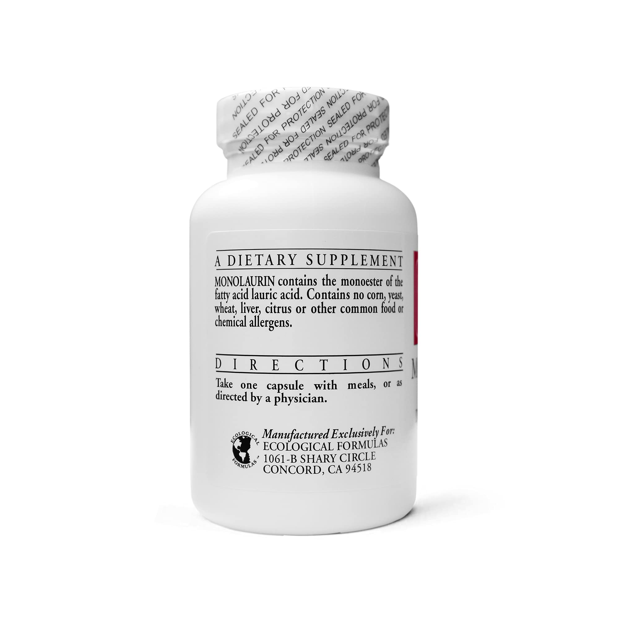 Ecological Formulas Monolaurin benefits