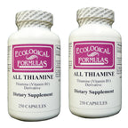 Ecological Formulas Thiamine Vitamin B1 capsules