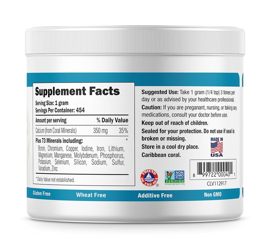 Ecopure calcium powder for daily use