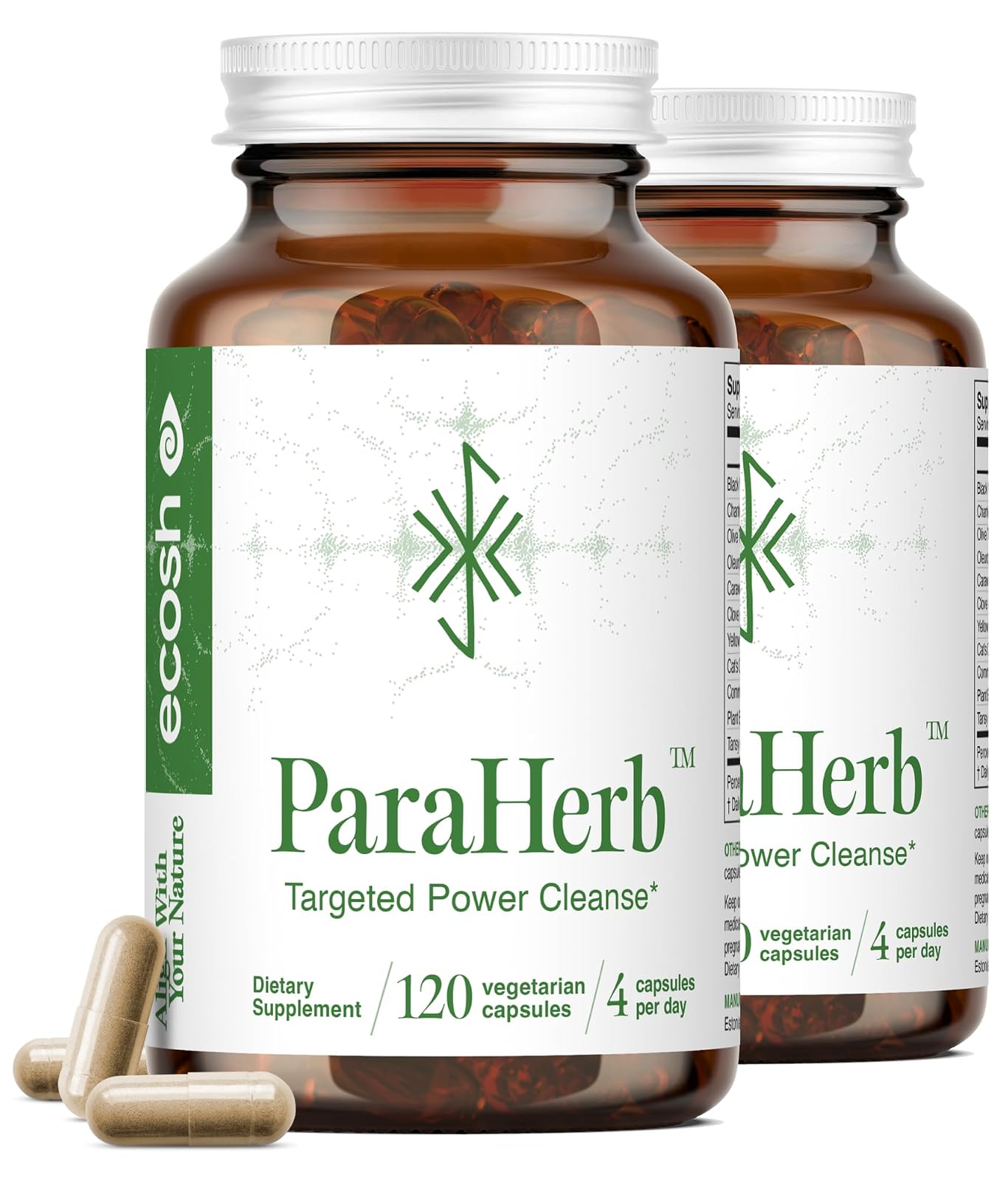Ecosh detox capsules for cleansing
