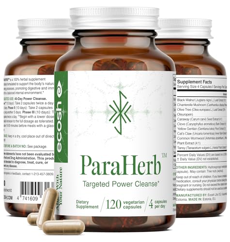 Ecosh detox tea capsules