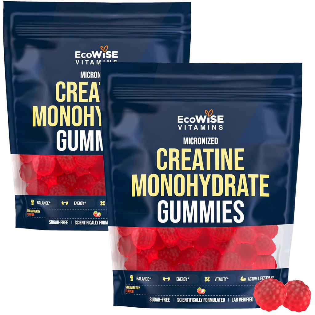 ECOWISE Creatine gummies for energy