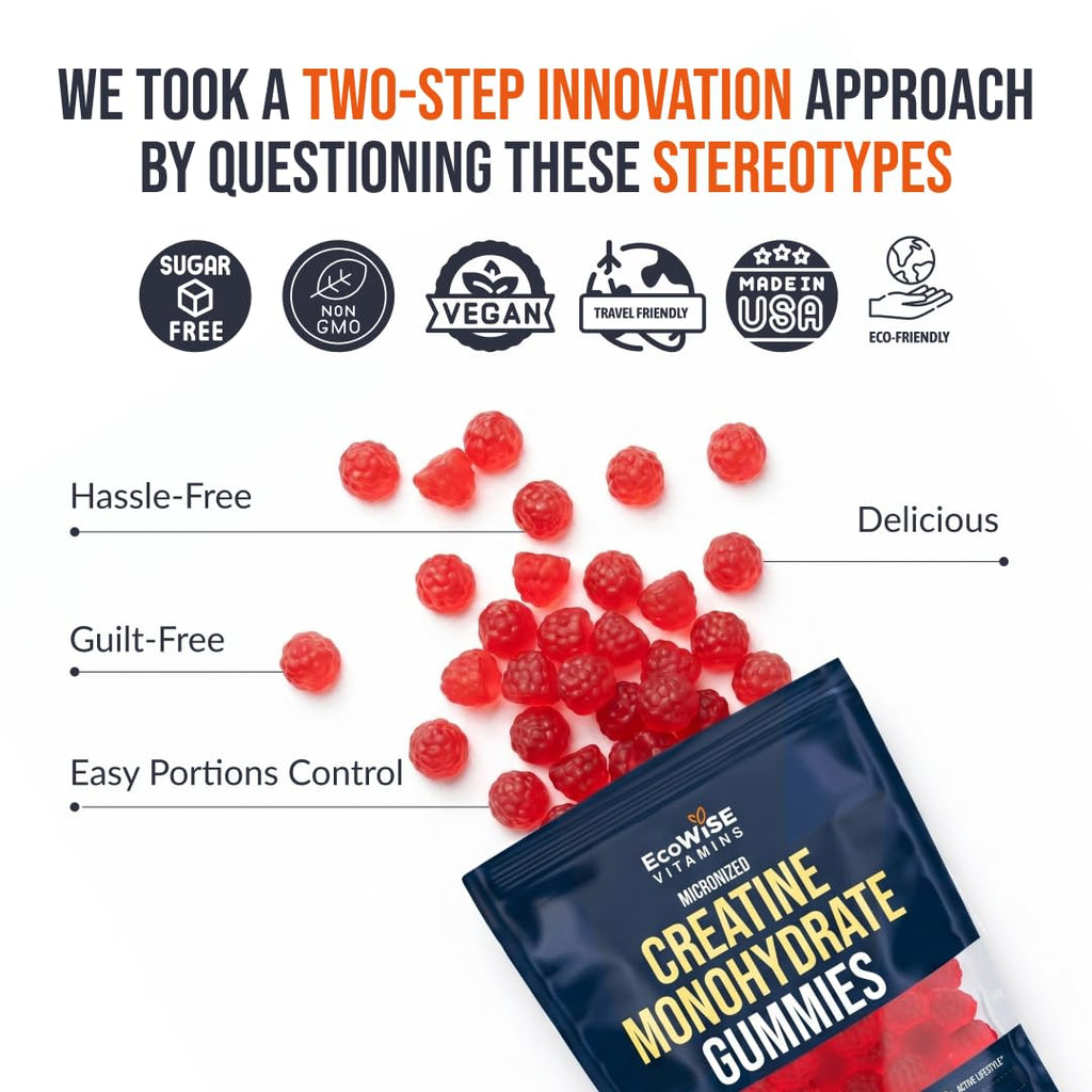 ECOWISE vitamins creatine for athletes