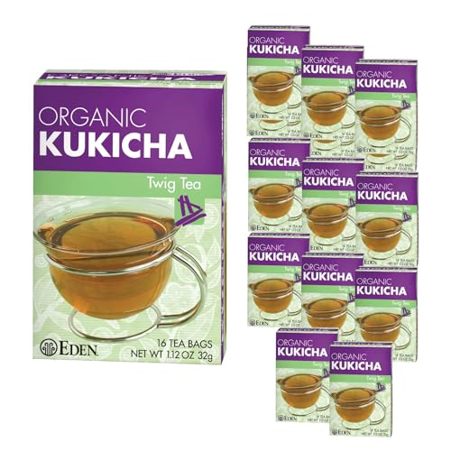 Eden Kukicha organic roasted twig tea