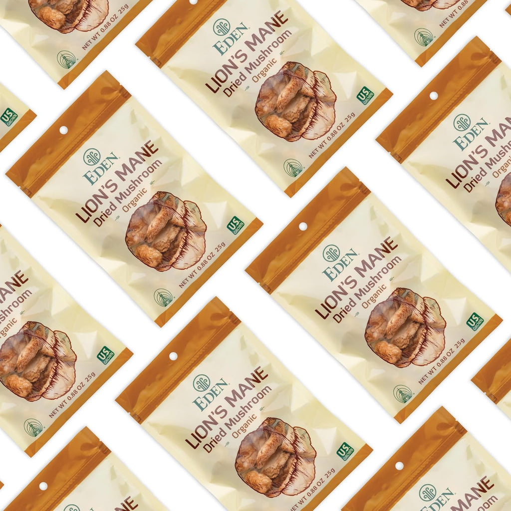 Eden organic mushrooms for health