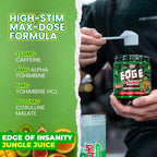 Edge of Insanity pre-workout for muscle pump