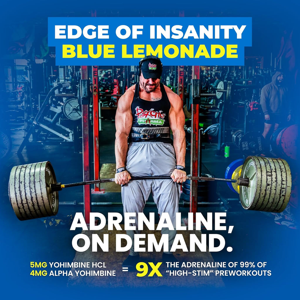 Edge of Insanity pre-workout powder benefits