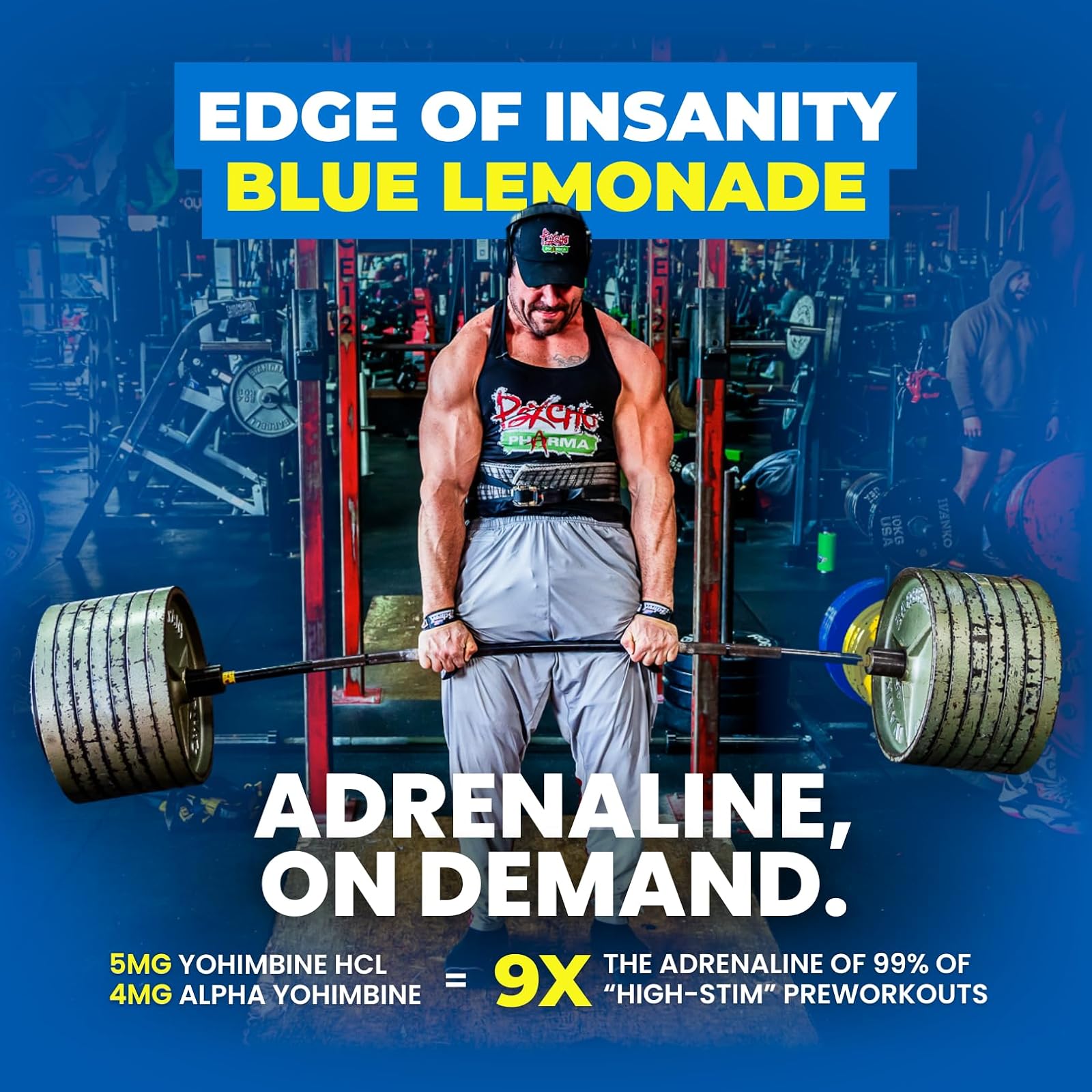 Edge of Insanity pre-workout powder benefits