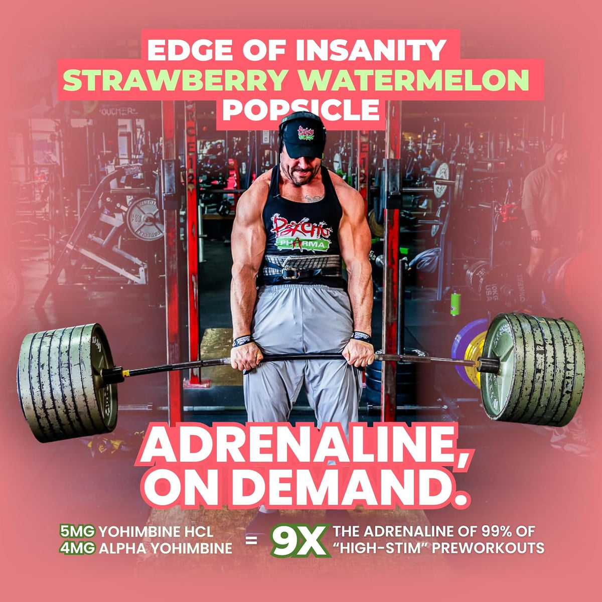 Edge of Insanity pre-workout powder benefits