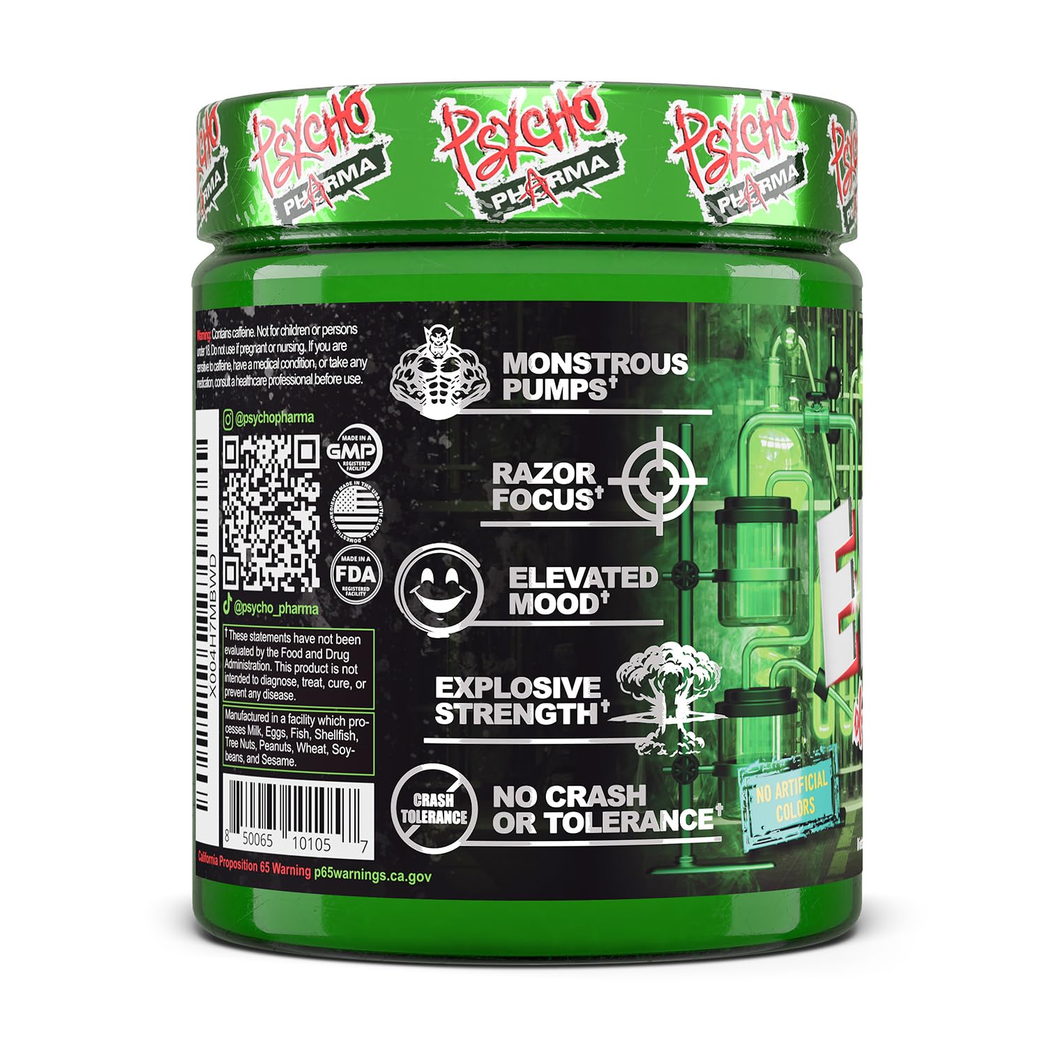 Edge of Insanity pre-workout powder for athletes