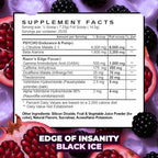 Edge of Insanity pre-workout powder ingredients