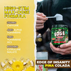 Edge of Insanity pre-workout powder ingredients
