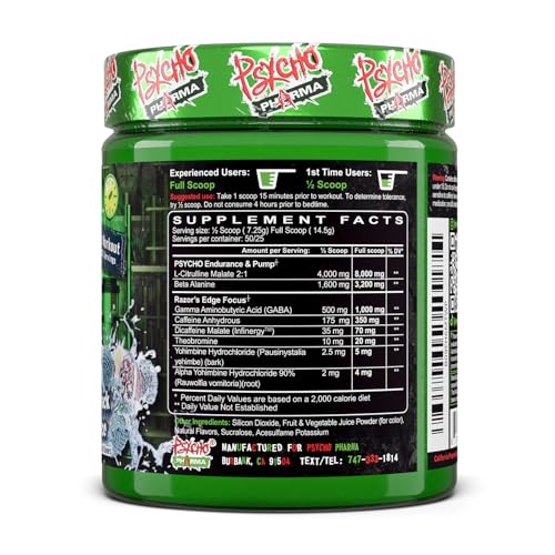 Edge of Insanity pre-workout powder performance enhancement