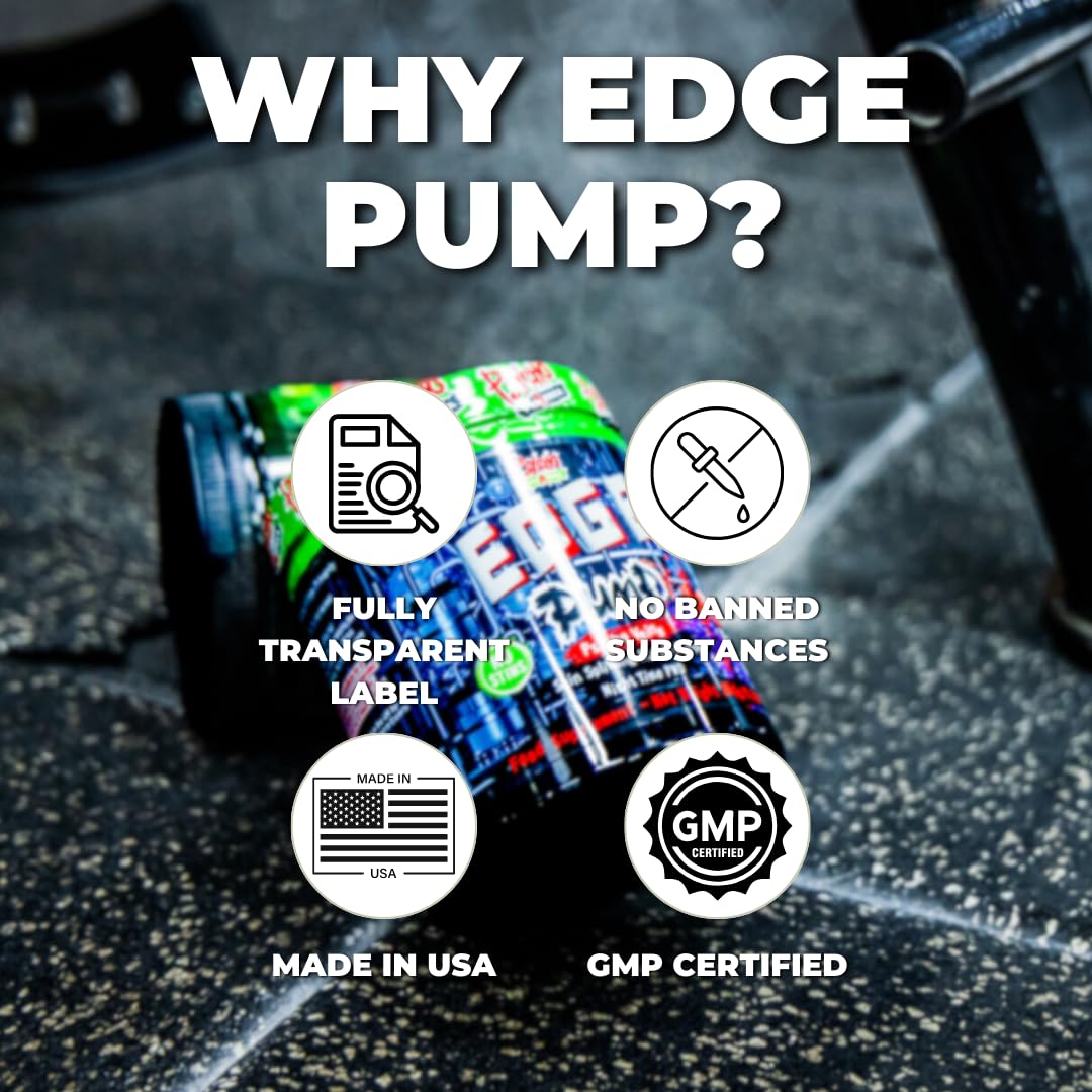 EDGE pre-workout for muscle endurance