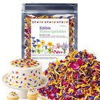 edible flower sprinkles for baking