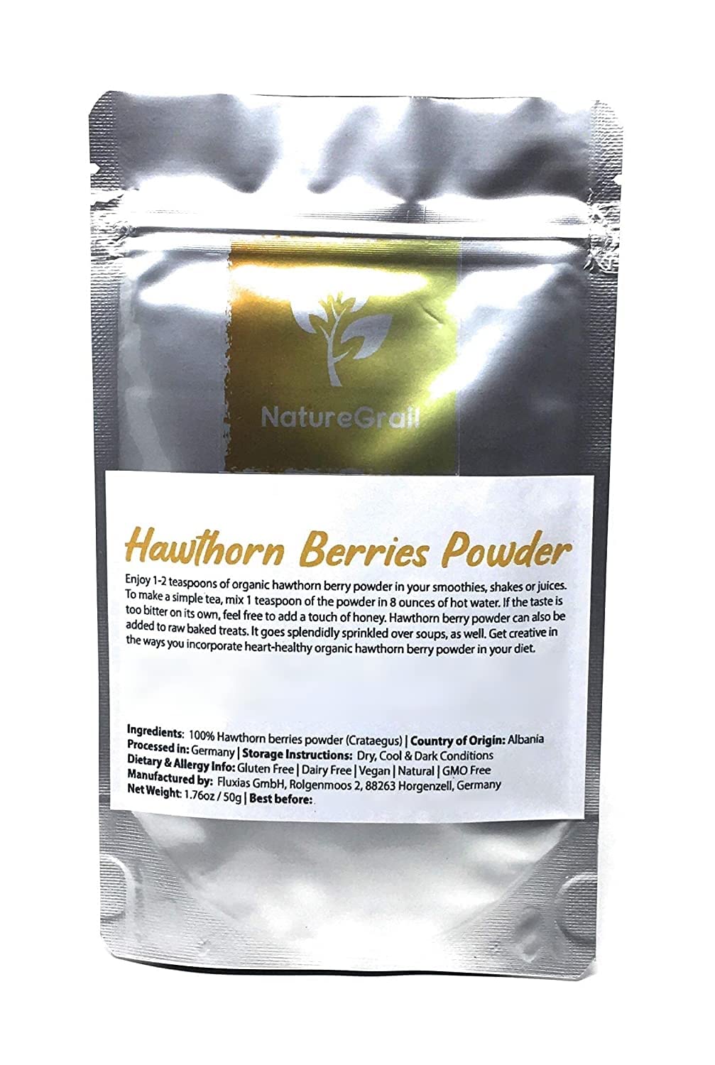 Edible hawthorn berries for health