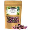 edible pink rose buds for tea