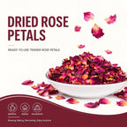 edible rose petals for baking