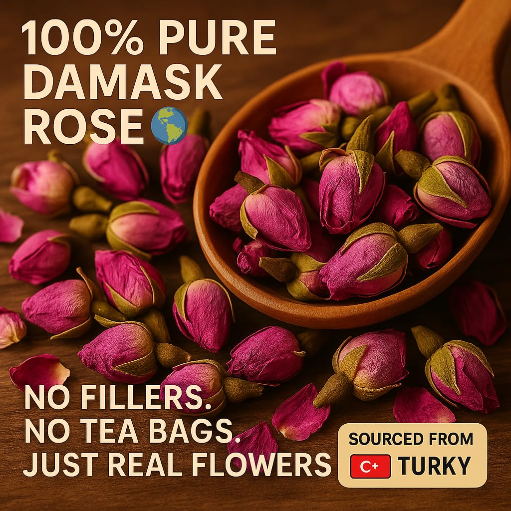 Edible rose petals for desserts