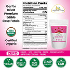 Edible rose petals for herbal infusions