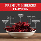 edible whole hibiscus flowers benefits