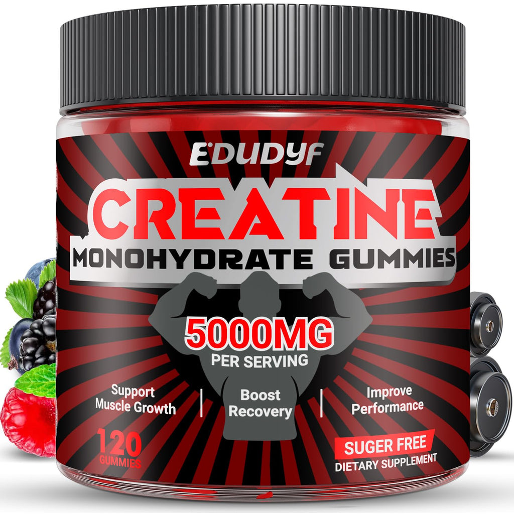 EDUDYF creatine gummies for energy