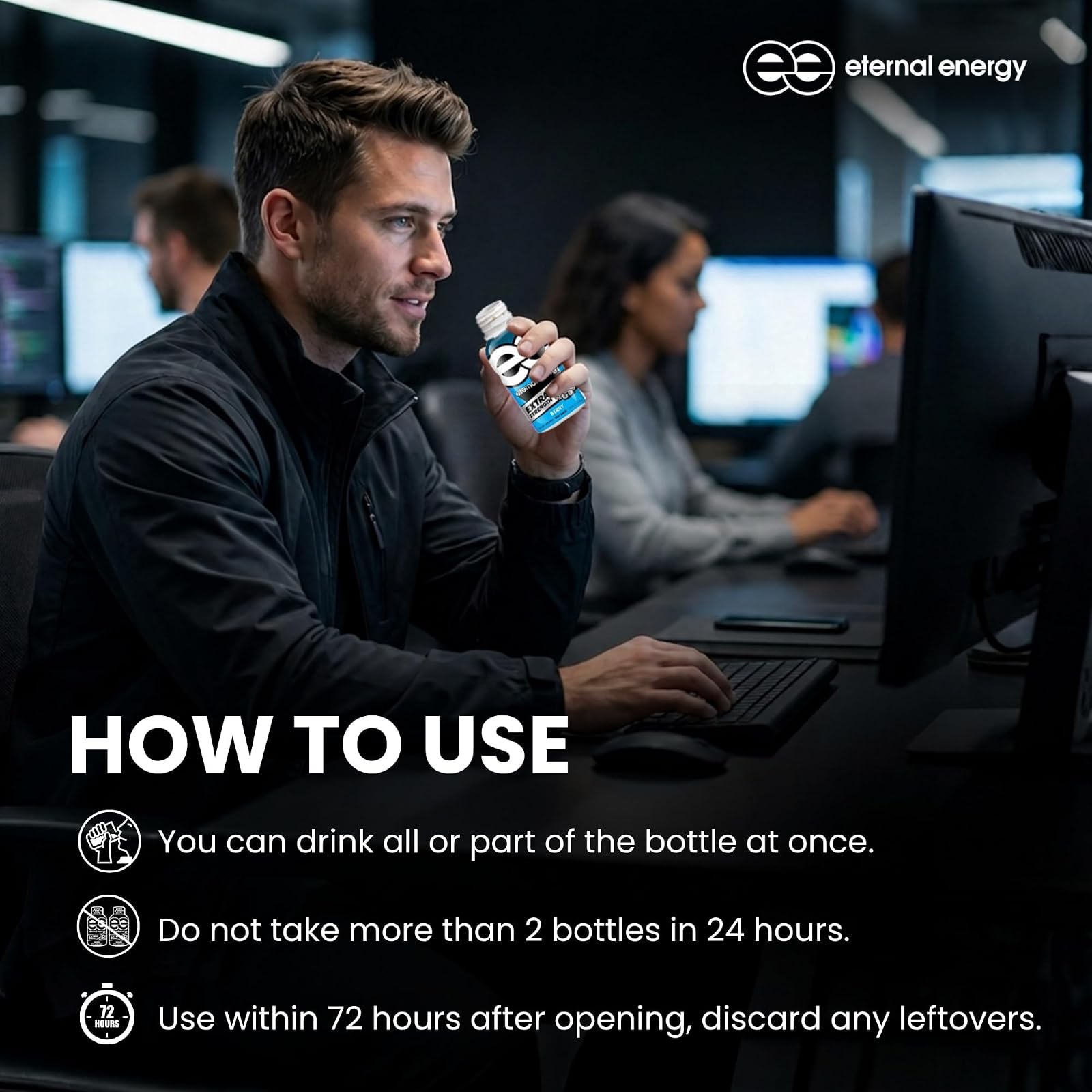 EE energy shot for daily vitality