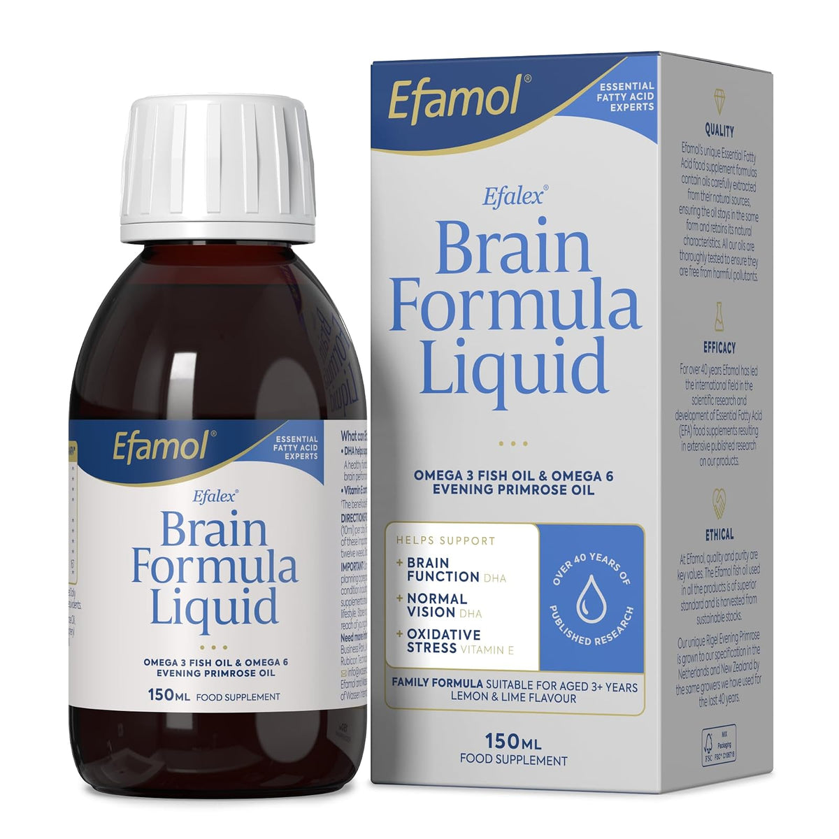 Efalex Omega 3 + 6 liquid supplement
