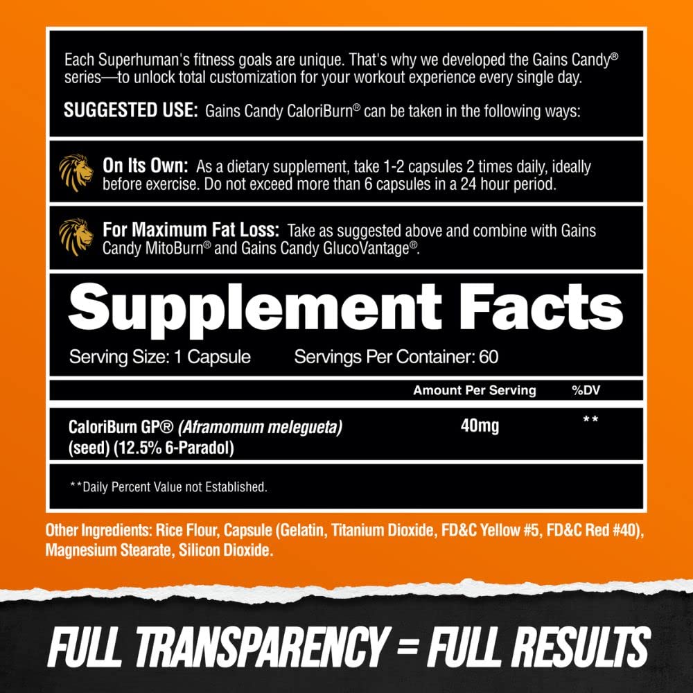 effective appetite control with Gains Candy