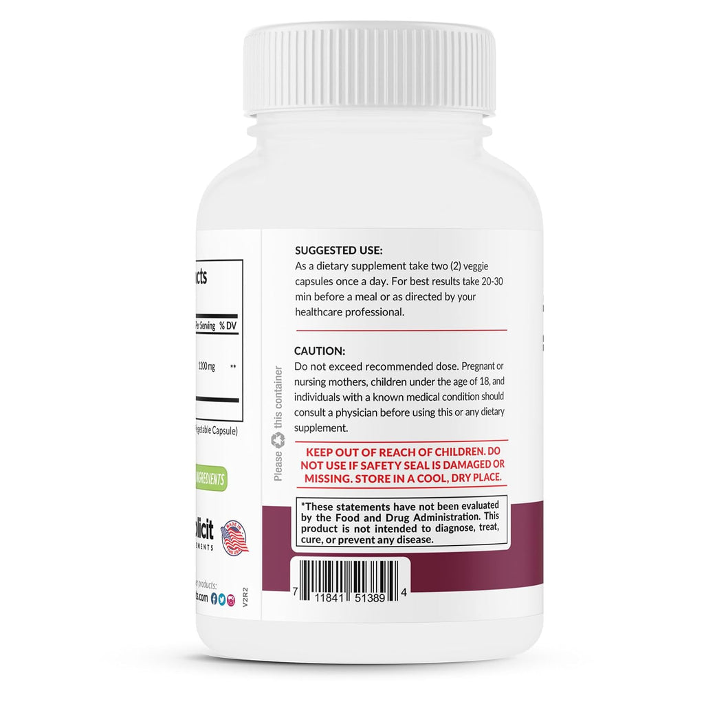 Effective appetite support with 60 capsules