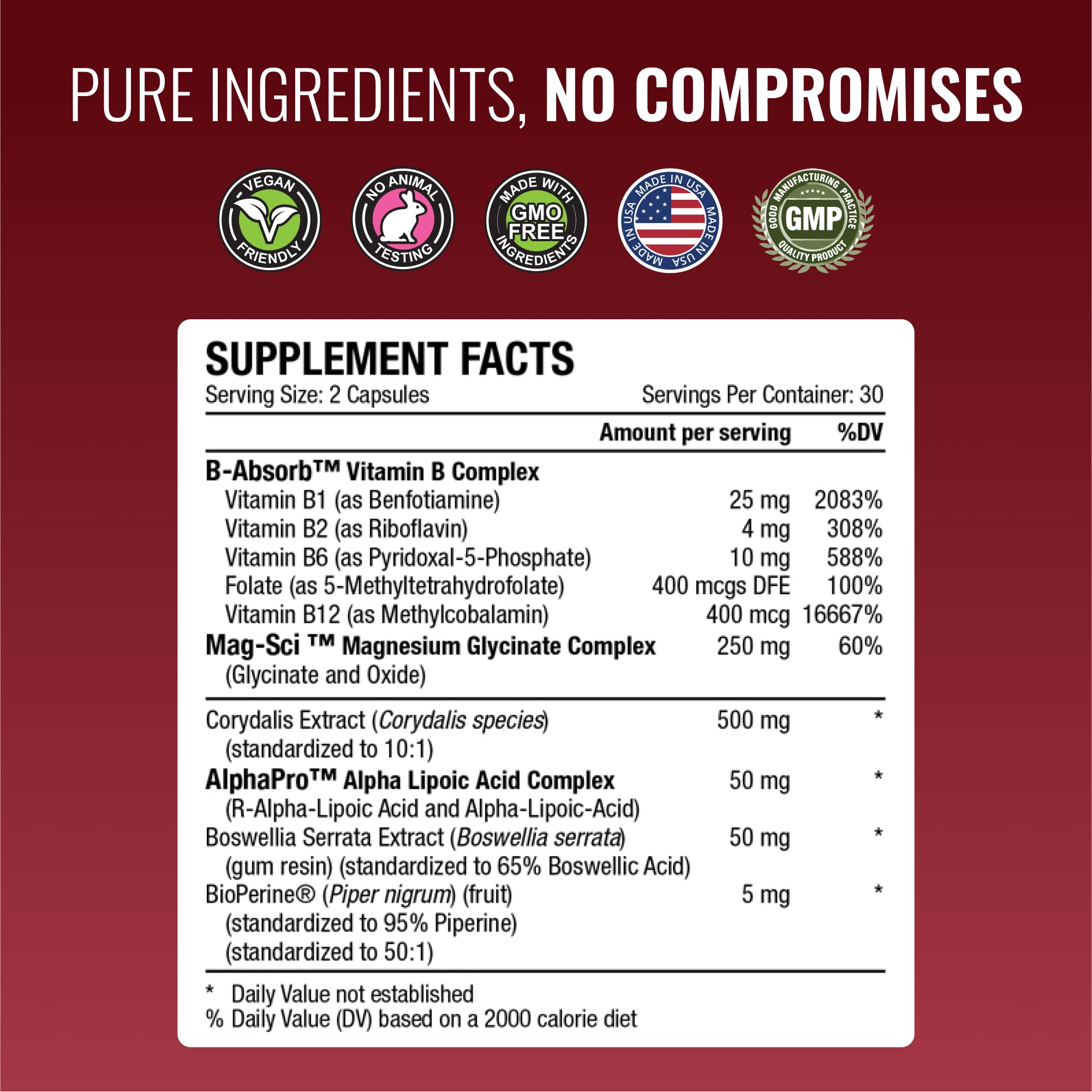 effective blended vitamin solution