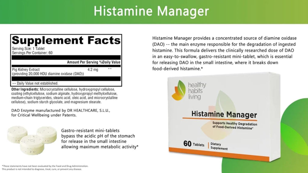 effective digestive enzymes for histamine