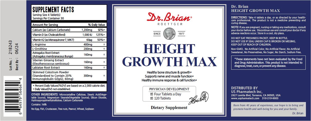 effective growth supplements for kids