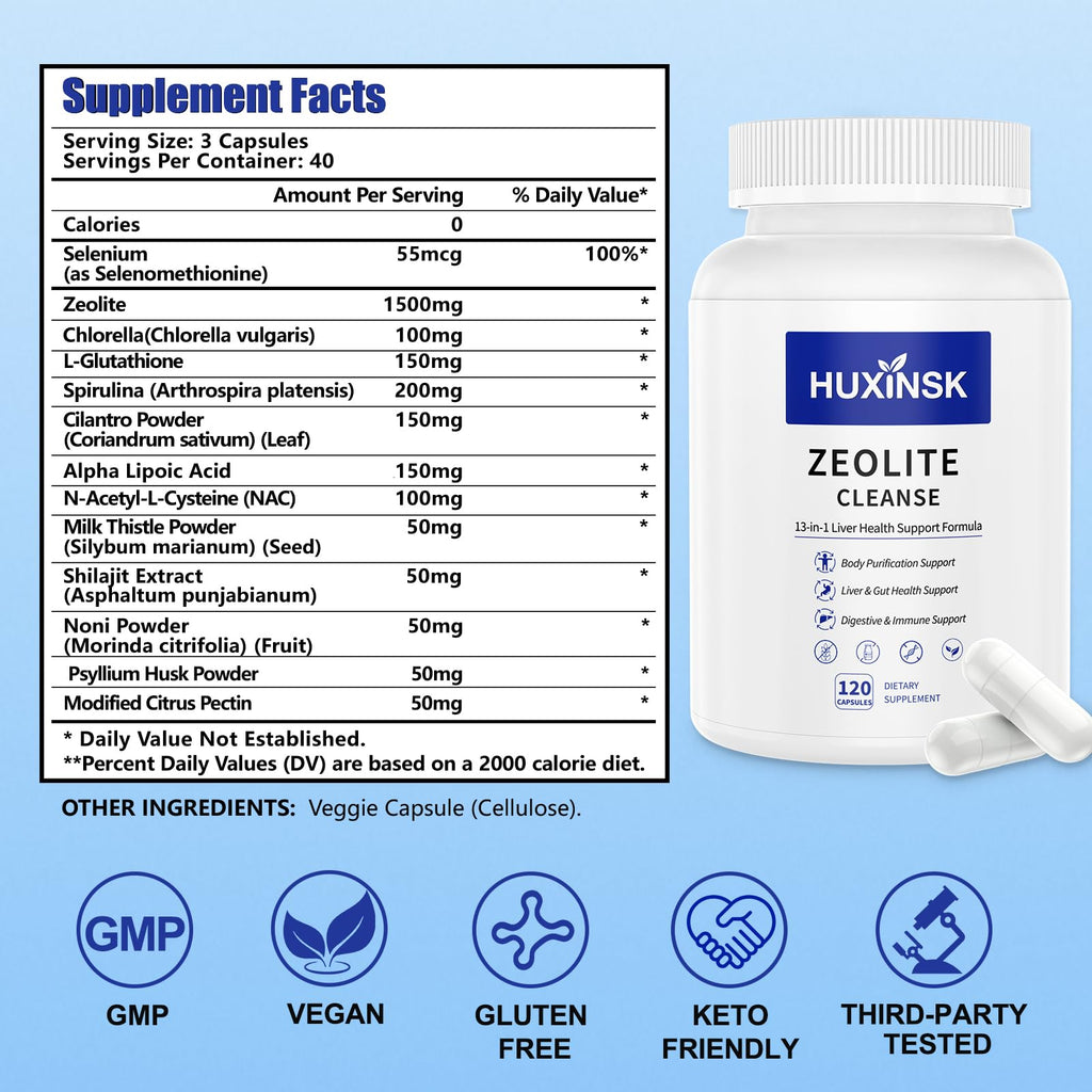 Effective heavy metal removal supplement