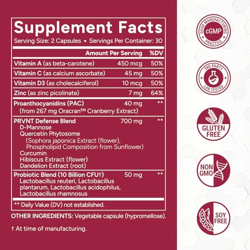 Effective herbal supplement for UTIs